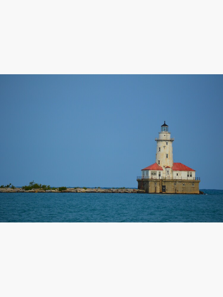 "Chicago Navy Pier Lighthouse" Sticker by PhotosByMaggie | Redbubble