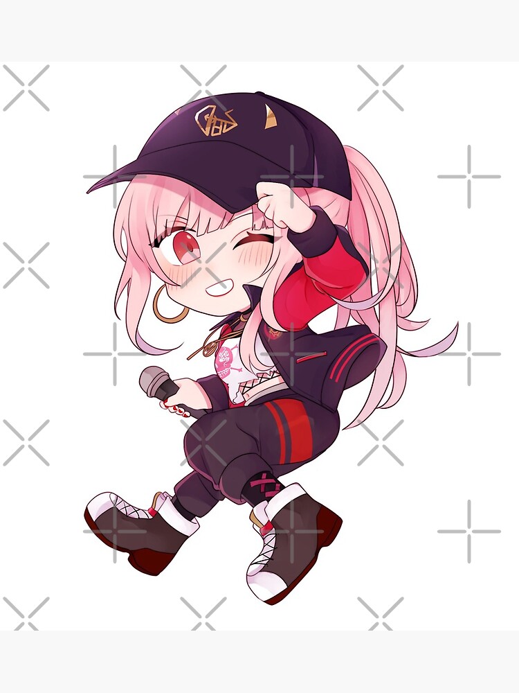 "Mori Calliope Drip Outfit - Hololive VTuber" Photographic Print by ...