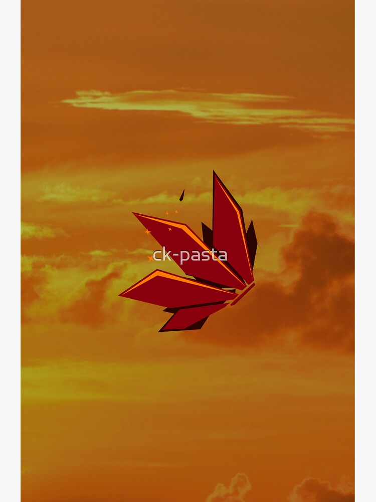 "Crimson One Emblem" Sticker for Sale by ck-pasta | Redbubble