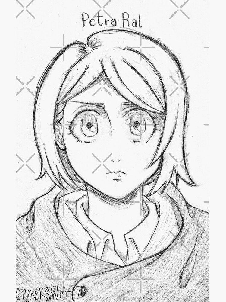 "Petra Ral Attack on Titan | Shingeki no Kyojin" Sticker for Sale by ...