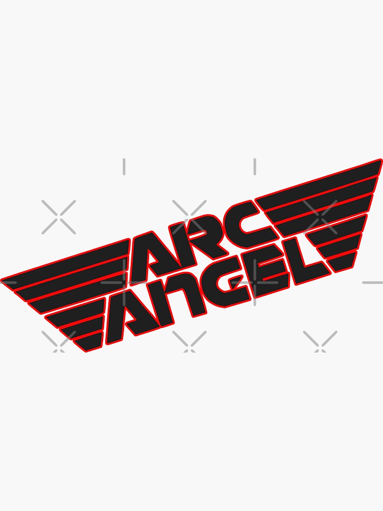 "Arc Angel Band" Sticker for Sale by TeeArcade84 | Redbubble