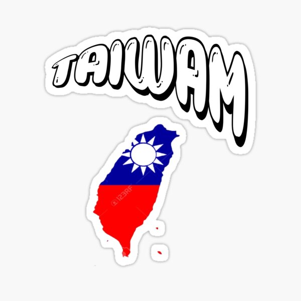 "Map Of Taiwan" Sticker for Sale by jlicero | Redbubble