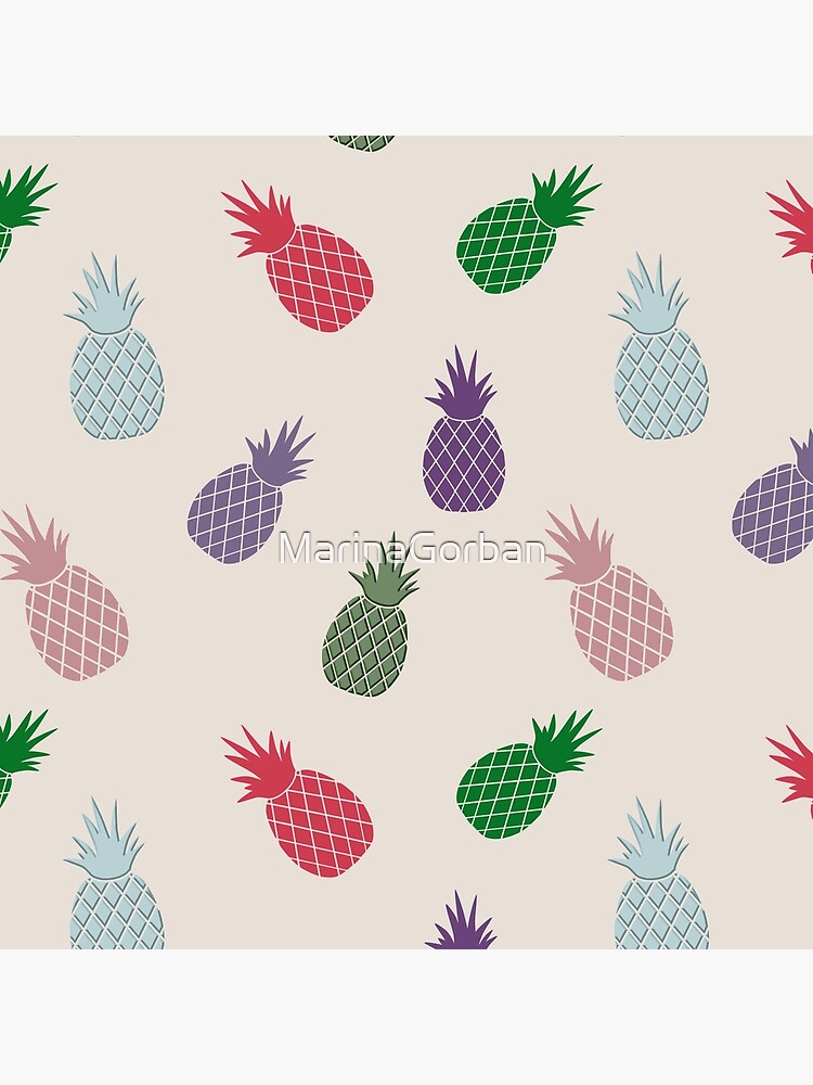 Pineapple Pattern Art