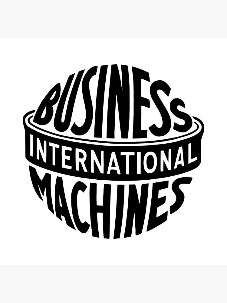 "BEST SELLER - IBM Merchandise" Poster for Sale by PortLokoaMoon ...