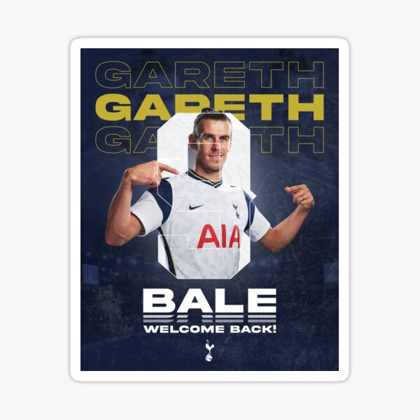 "Wallpaper Bale Gareth Art" Sticker by zorantan70 | Redbubble