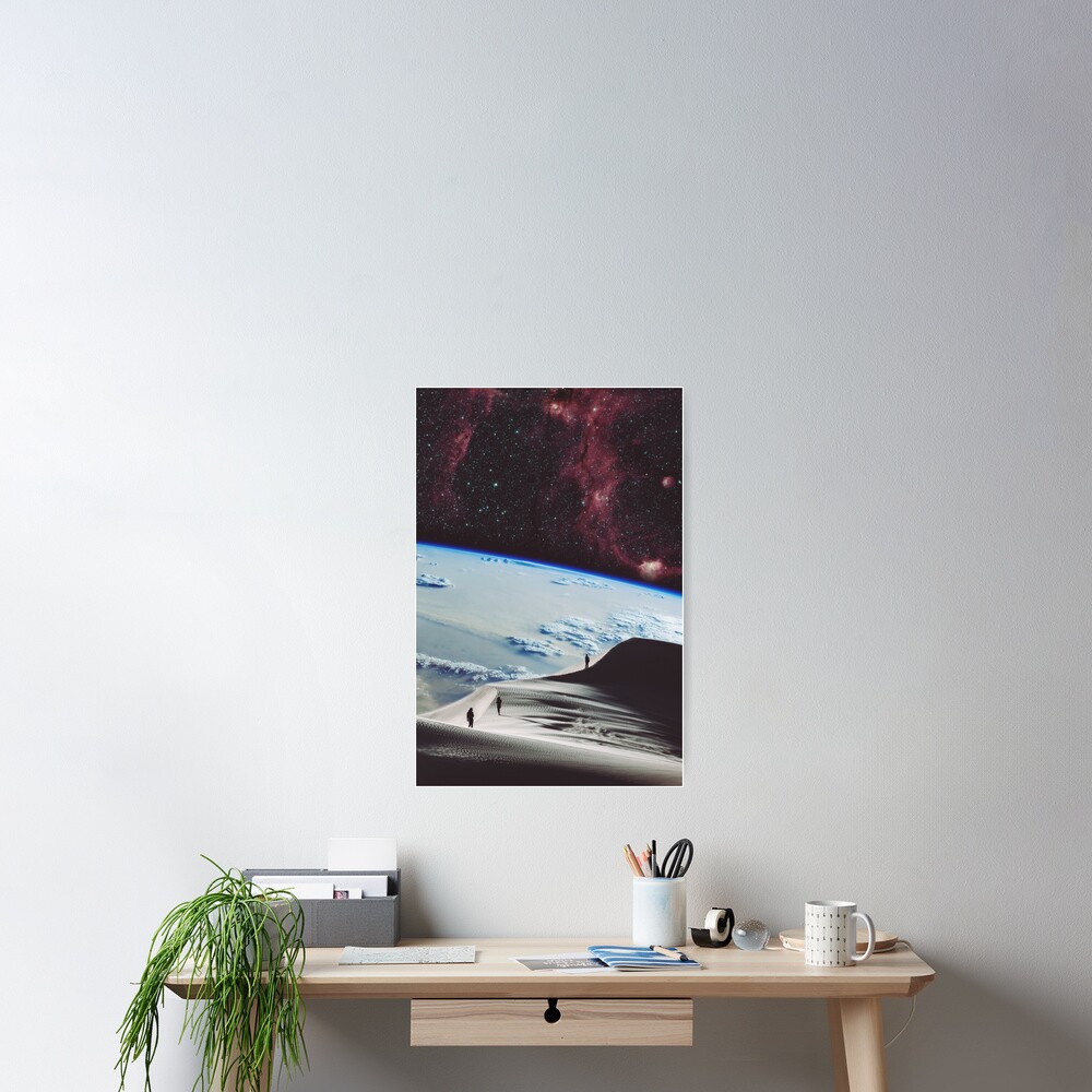 "Space Adrift" Poster for Sale by ind3finite | Redbubble