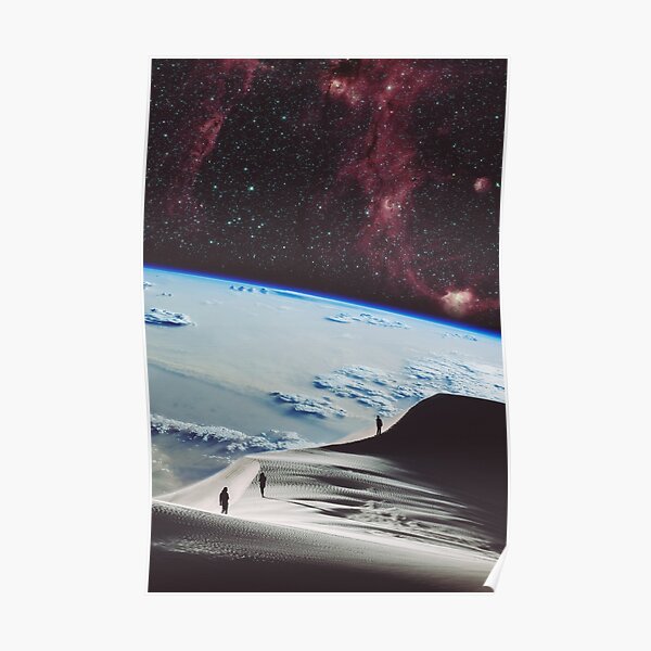 "Space Adrift" Poster for Sale by ind3finite | Redbubble