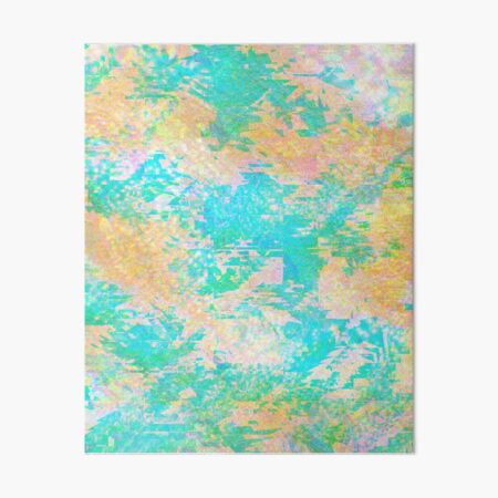 "All Over Pattern Glitch Art CMYK Blue Yellow Pink Procreate Digital ...