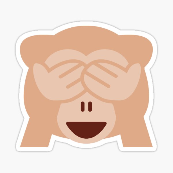"Cute Chimp" Sticker by ALVempire | Redbubble