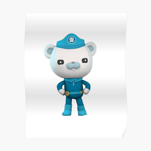 "The octonauts captain Barnacles" Poster by Naresh-pinjani | Redbubble