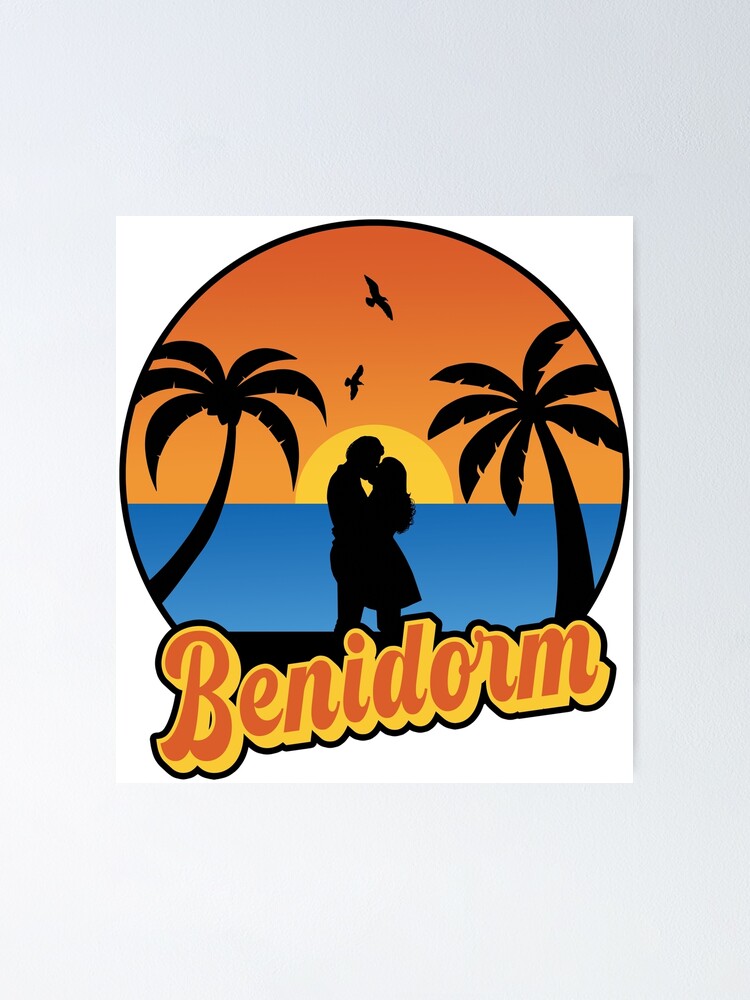 "Benidorm" Poster for Sale by HipsterThis | Redbubble
