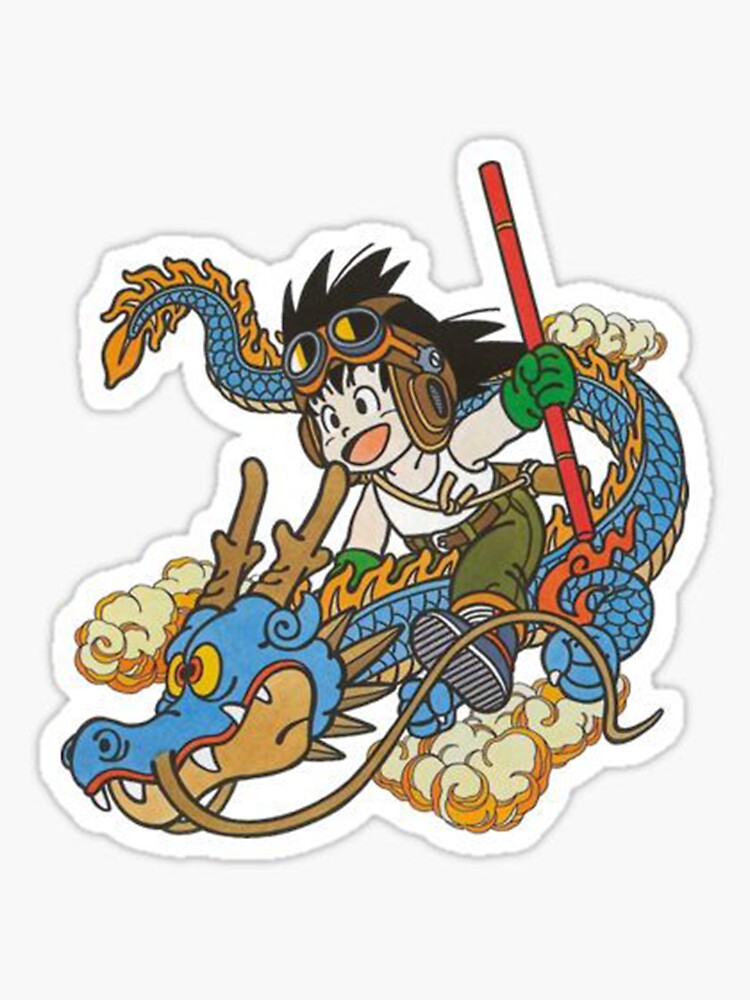 "Kid Goku" Sticker for Sale by cashclothes | Redbubble