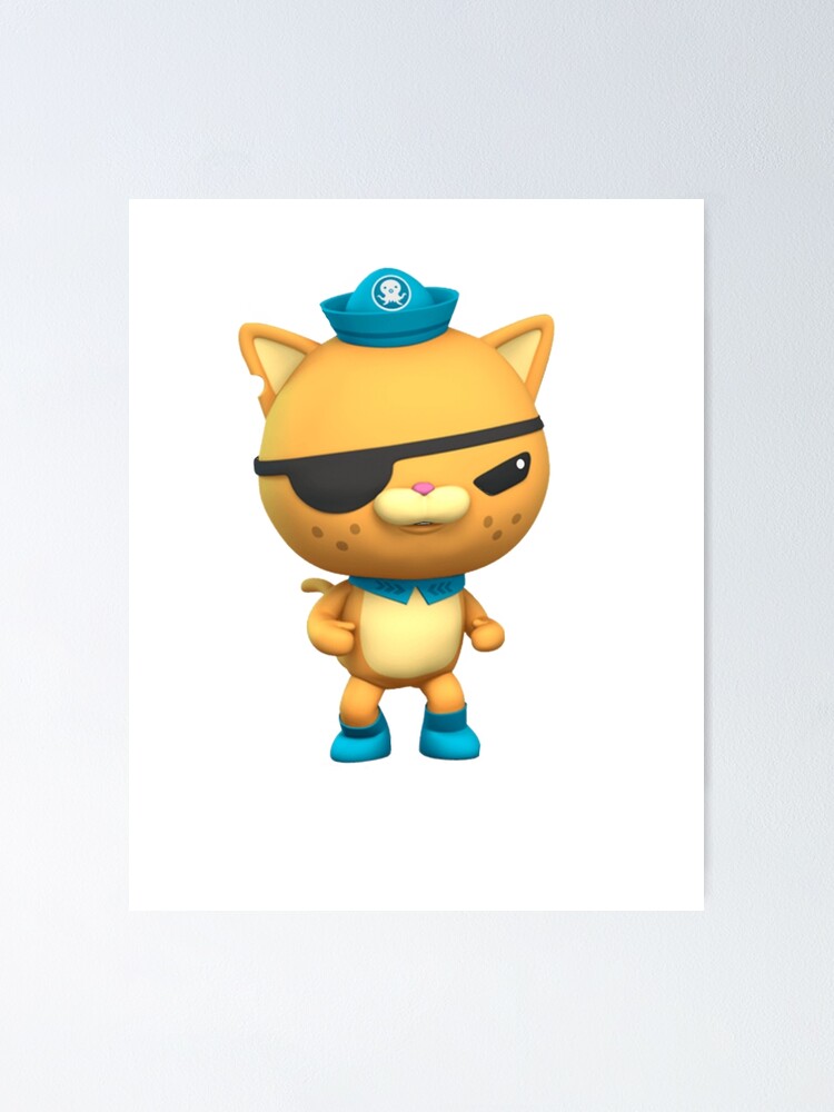 "The octonauts kwazii cat" Poster for Sale by Naresh-pinjani | Redbubble