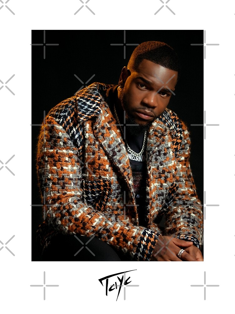 Poster « Tayc - Portrait mode », par CARLYXE | Redbubble