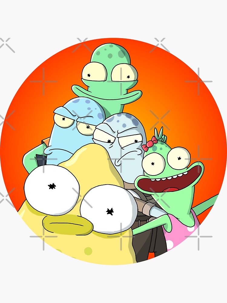 "Circle Opposite" Sticker by janineworkz | Redbubble