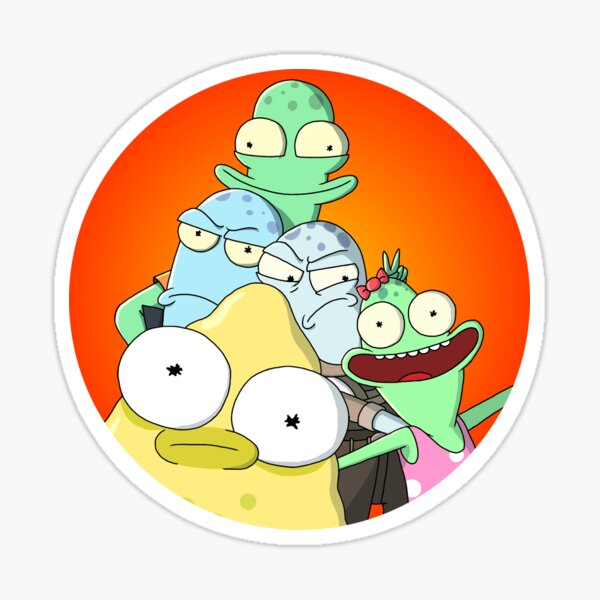 "Circle Opposite" Sticker by janineworkz | Redbubble