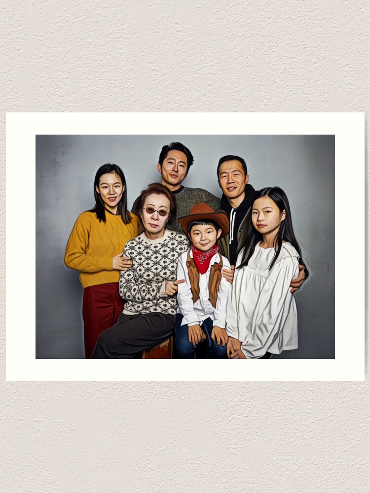 "Oscar Winning Minari Family Portrait ver.1 | Kdrama Kmovie Fanart ...