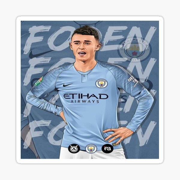 Phil Foden Stickers | Redbubble