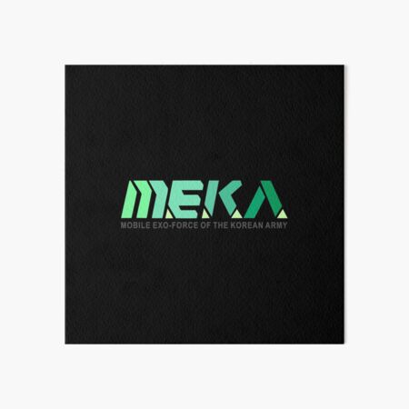 "Simple Meka Logo" Art Board Print for Sale by retata | Redbubble