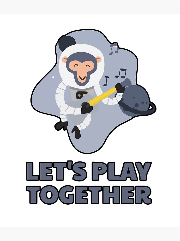 &quot;Let&#039;s play together Acoustic Guitar&quot; Poster by Cajsa18 | Redbubble