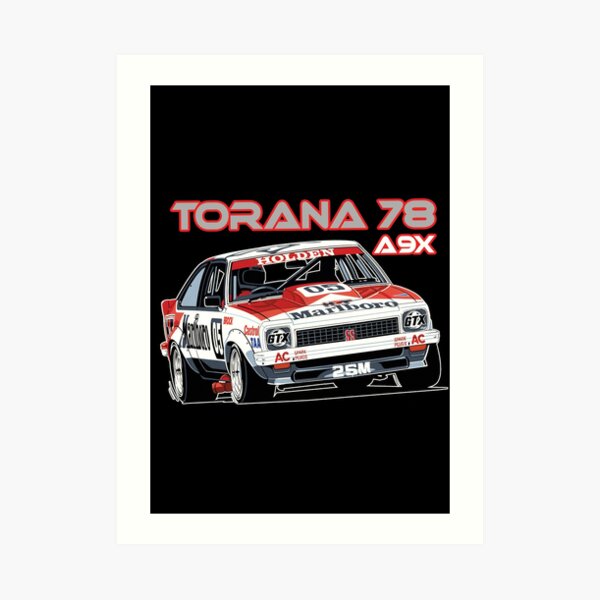 "Holden A9X Torana, Peter Brock Design" Art Print by UncleHenry | Redbubble