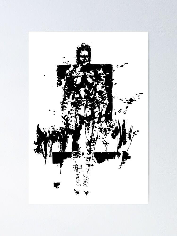 "The Boss MGS3" Poster for Sale by the-flash | Redbubble
