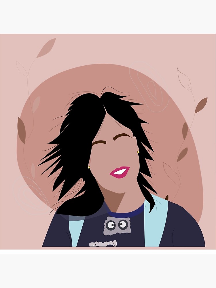 Póster «Retrato artístico. Retrato sin rostro. Una chica sin rostro ...