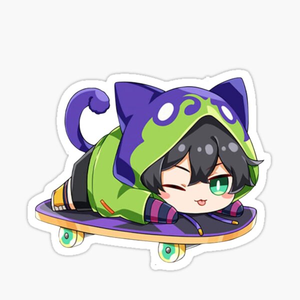"Miya Nyan 2 - SK8 the INFINITY - Miya Chinen " Sticker for Sale by ...