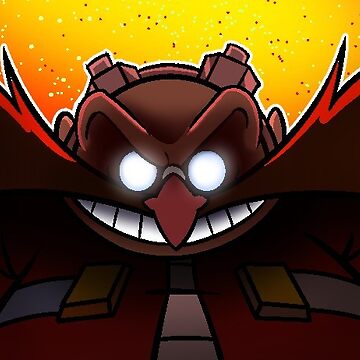 "Eggman Icon" Sticker for Sale by miitoons | Redbubble