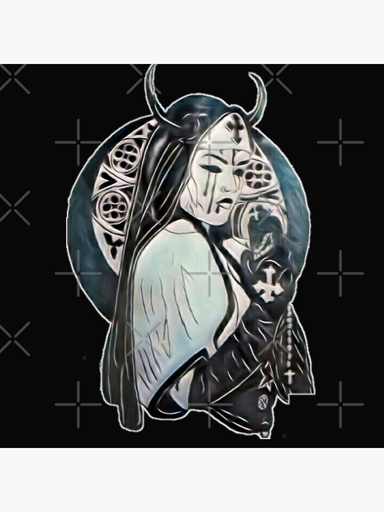 Lámina artística «monja manga - monja anime - chica manga - chica anime ...