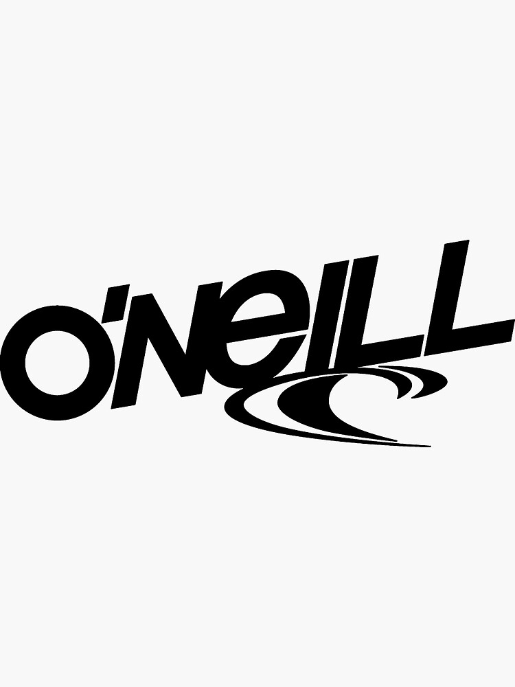 "SURFING-O'NEILL LOGO ONEILL" Sticker for Sale by BonniThomas | Redbubble