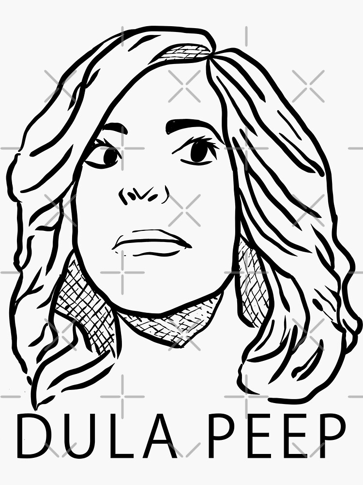 "Dula Peep Wendy" Sticker for Sale by itsMePopoi | Redbubble