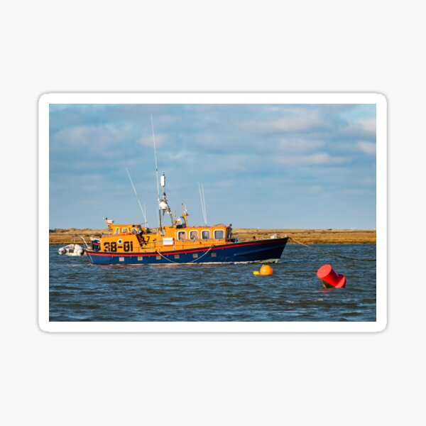 "RNLI lifeboat, Wells-Next-The-Sea" Sticker for Sale by yackers1 ...