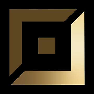 "Bot Lane ADC Role Icon (Gold - Black BG)" Metal Print for Sale by ...