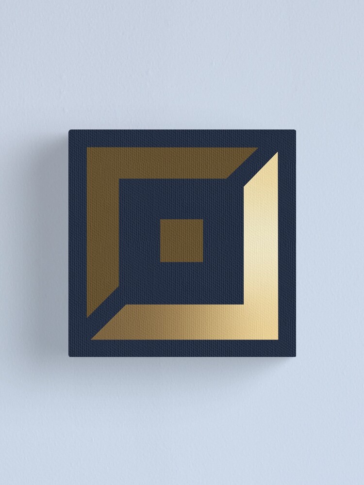 Lienzo «Bot Lane ADC Role Icon (Gold - Dark Blue BG)» de FilipeFerreira ...