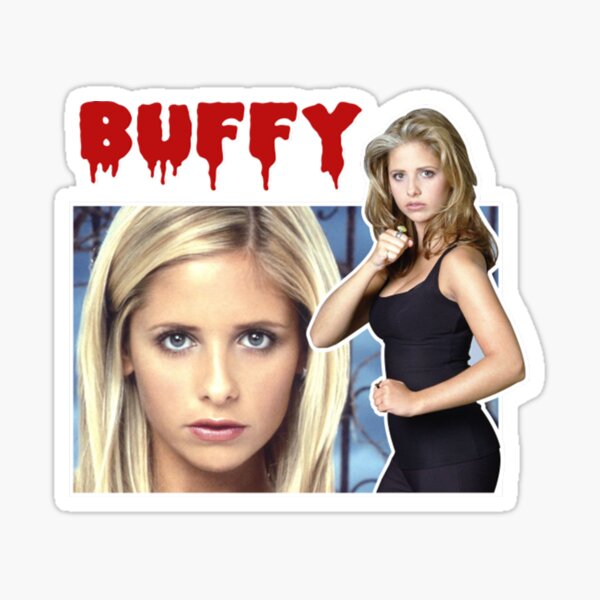 "Buffy The Vampire Slayer " Sticker by CottonFlag | Redbubble