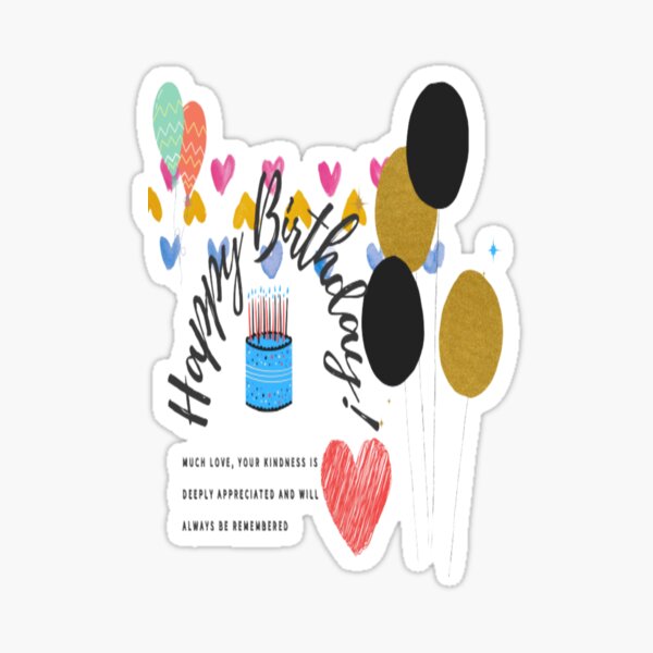 "birthday gift to the precious person " Sticker for Sale by im-the-man ...