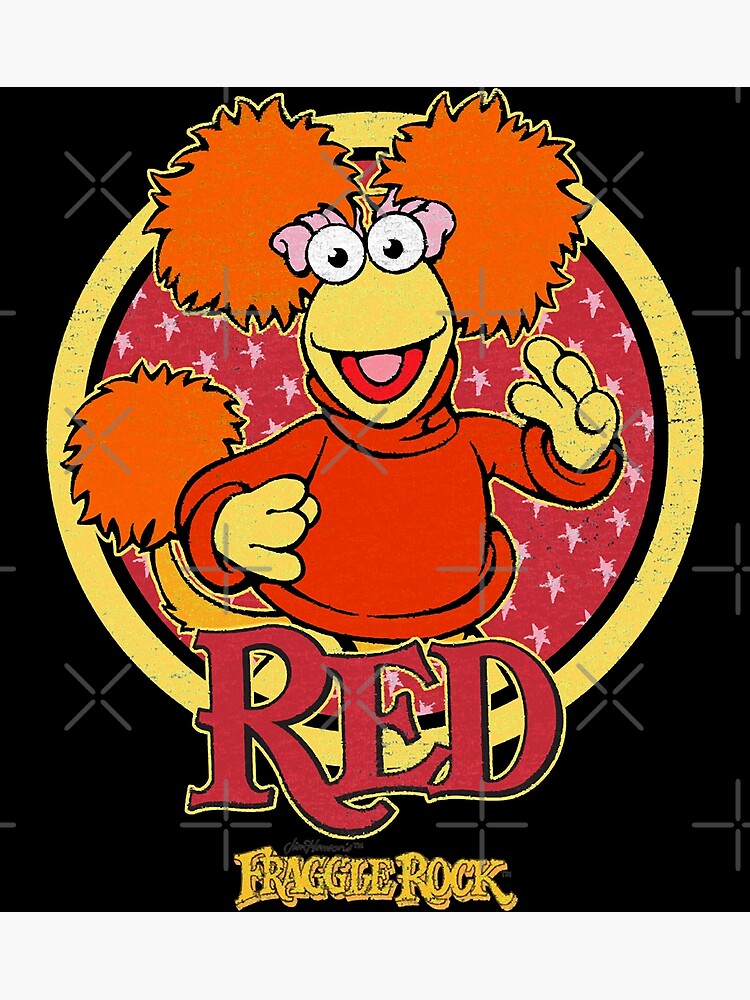 "Fraggle Rock Red Funny Men Women" Poster for Sale by BowserCartoonTV ...
