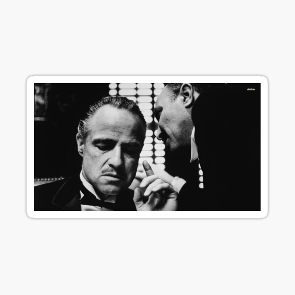 "Godfather" Sticker for Sale by DIVV2 | Redbubble