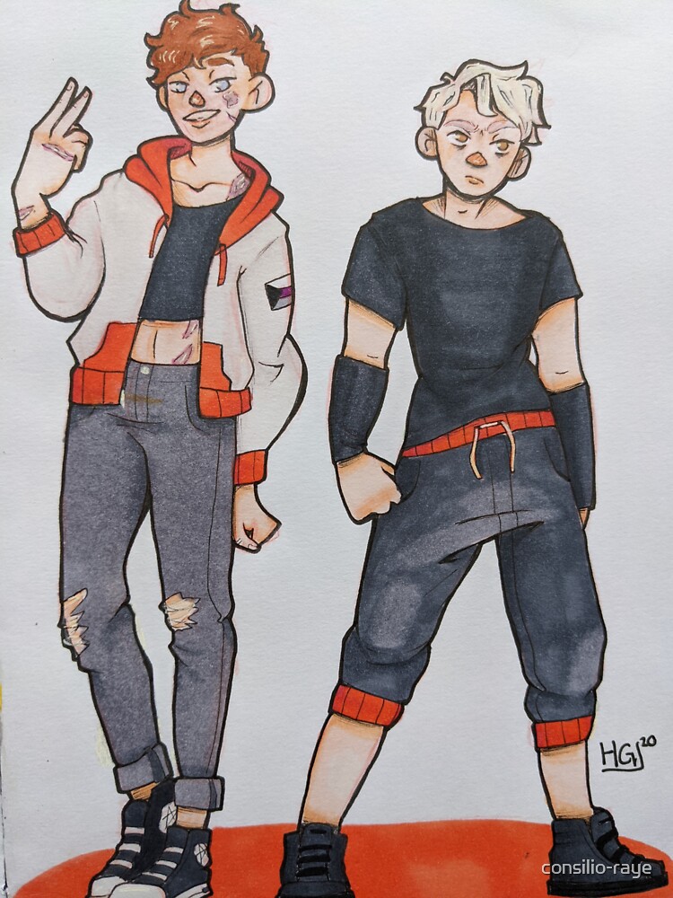 "Andreil Fanart for AFTG" Sticker for Sale by consilio-raye | Redbubble