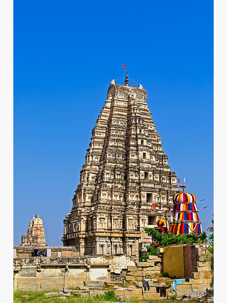 "Hampi Temple." Sticker for Sale by bulljup | Redbubble