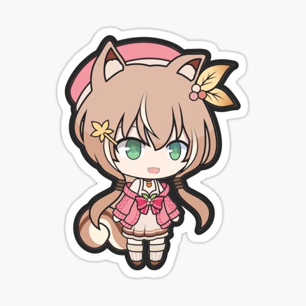 "Ayunda Risu - Hololive" Sticker by KyraWaifu | Redbubble