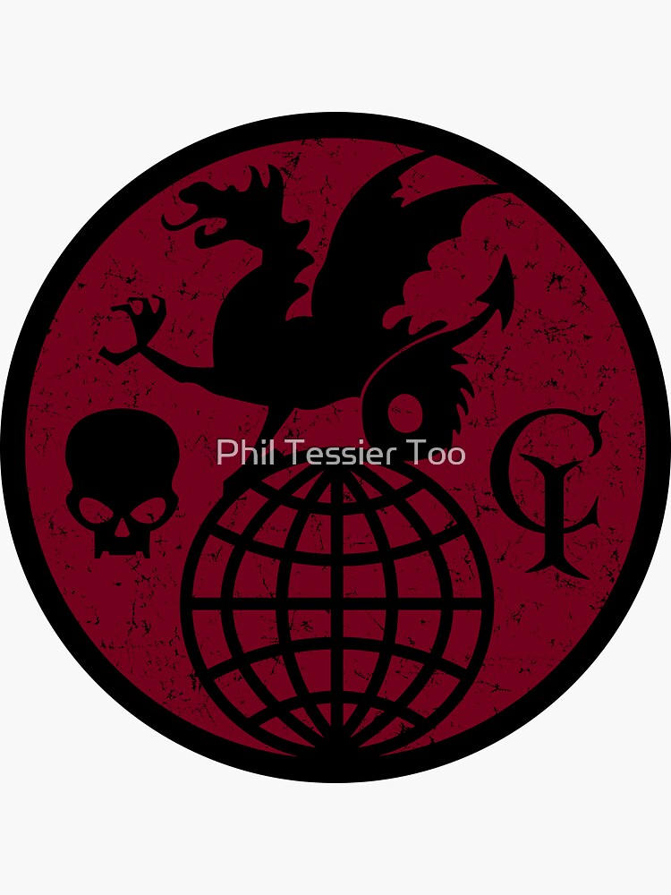 "The Guild of Calamitous Intent logo — The Venture Bros." Sticker for ...