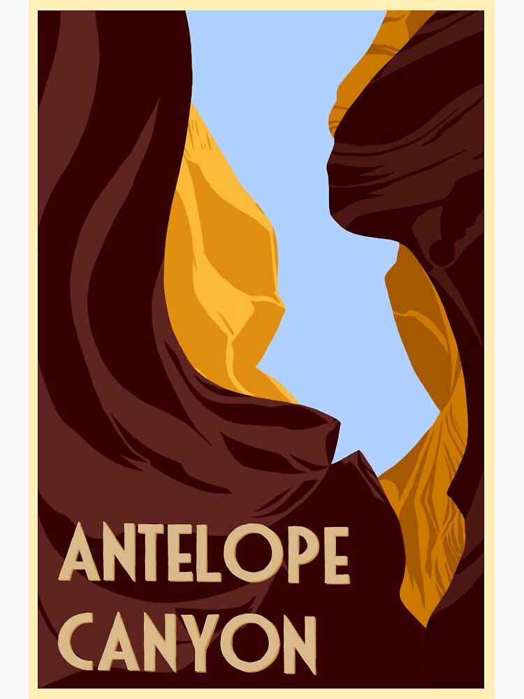 Antelope Canyon Sticker For Sale By Junaphy Redbubble