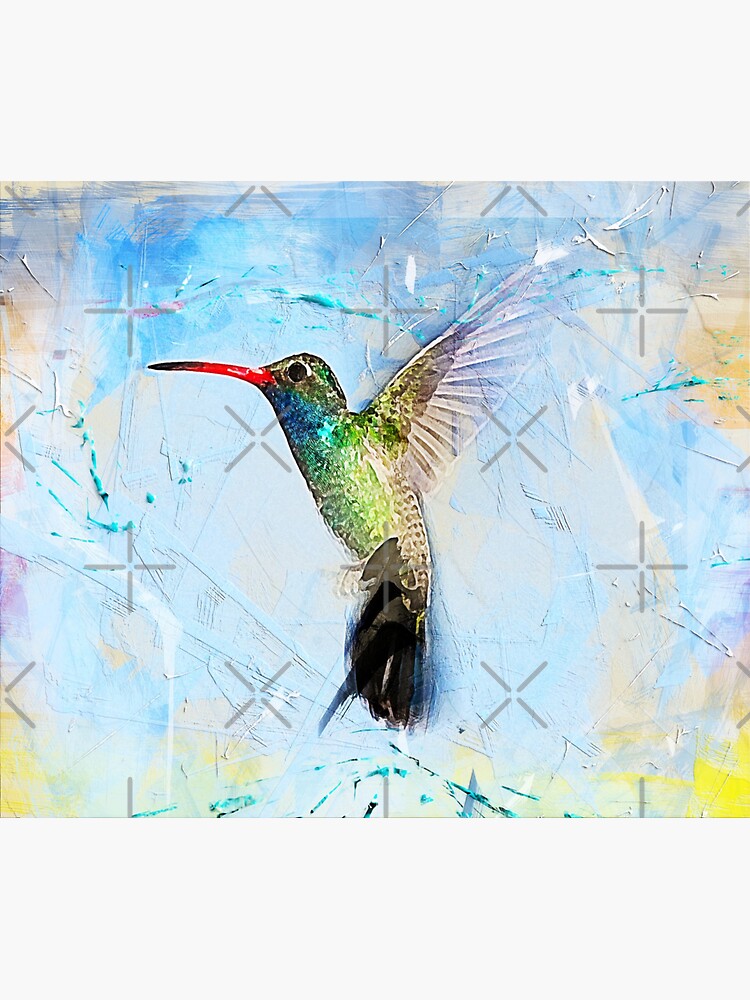 "Hummingbird Watercolor/Watercolour" Sticker for Sale by dixonshenell ...