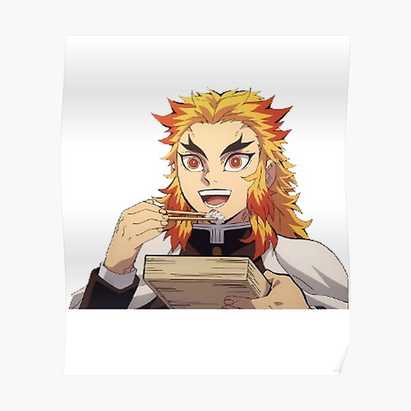 Pósters: Rengoku Comiendo | Redbubble