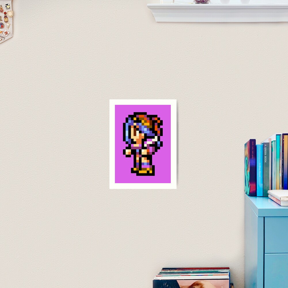 "Final Fantasy II - Leila Sprite" Art Print by SpriteZone | Redbubble