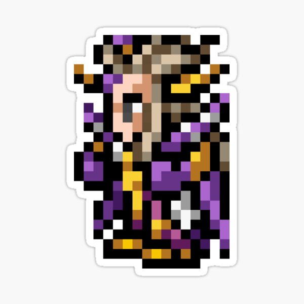 "Final Fantasy II - Emperor Sprite" Sticker for Sale by SpriteZone ...