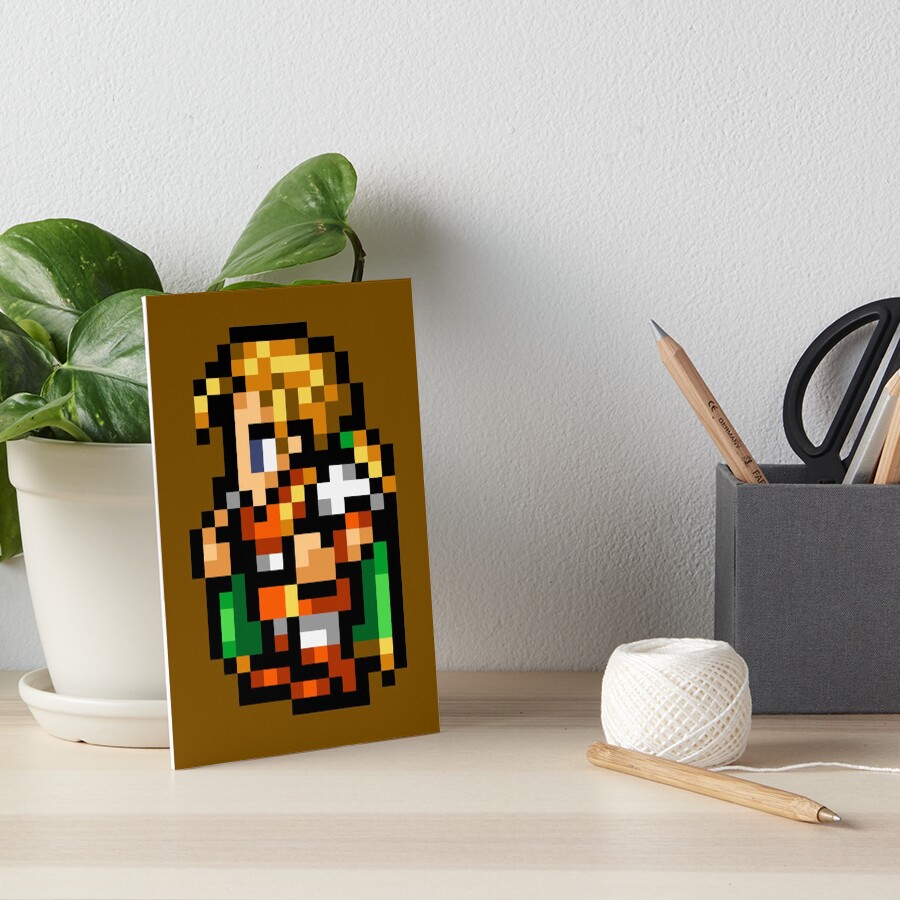"Final Fantasy II - Scott Sprite" Art Board Print for Sale by ...