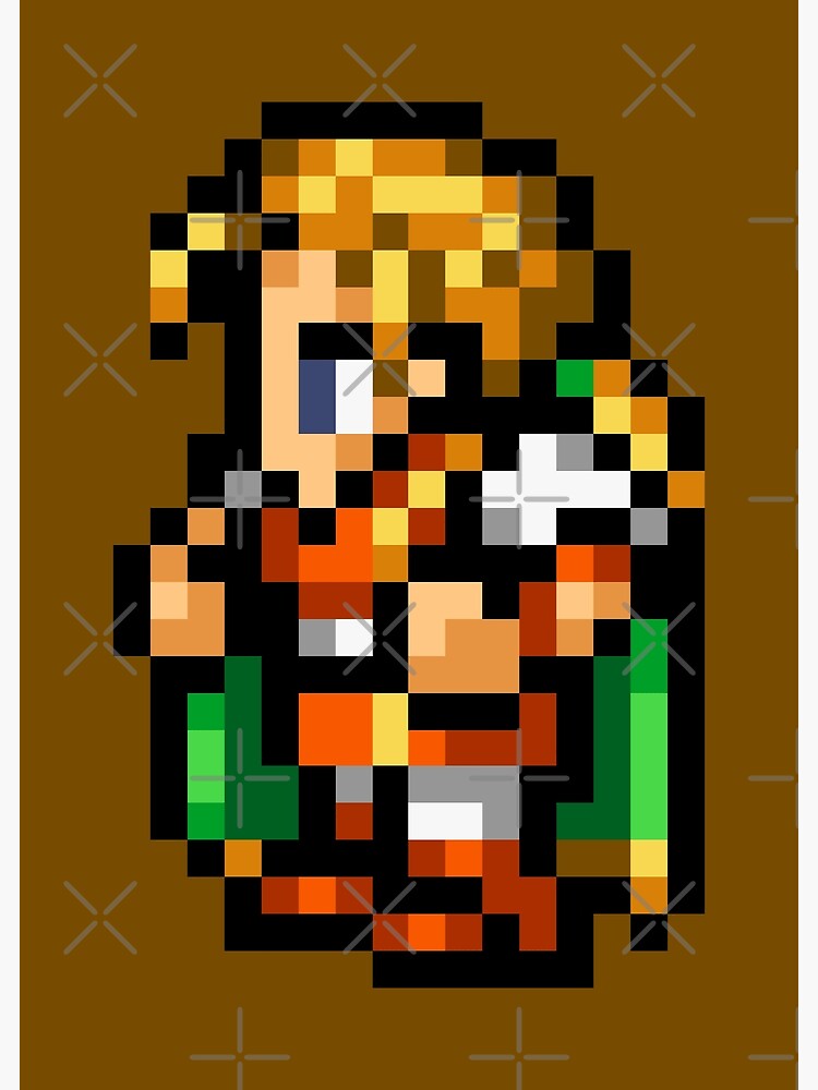 Póster «Final Fantasy II - Sprite de Scott» de SpriteZone | Redbubble